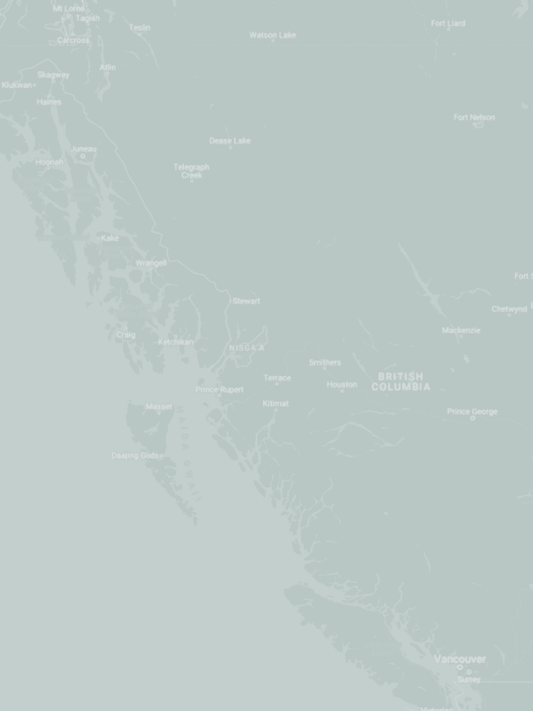 BC Map Background - Heritage BC